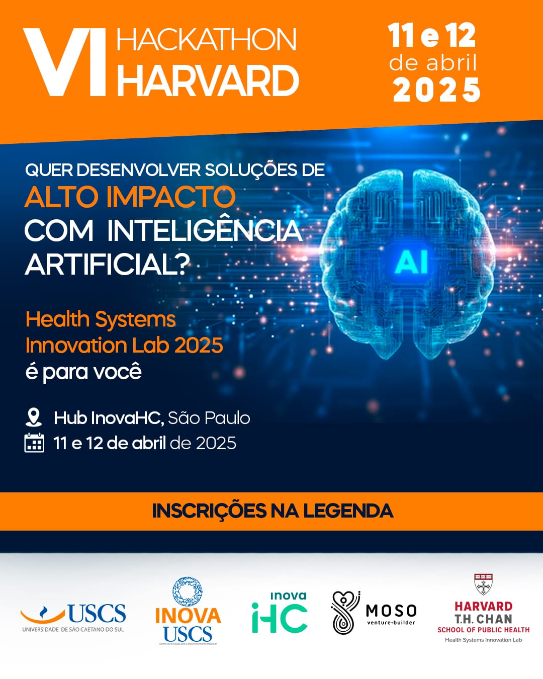 VI Hackathon de Harvard - Saiba como participar - USCS